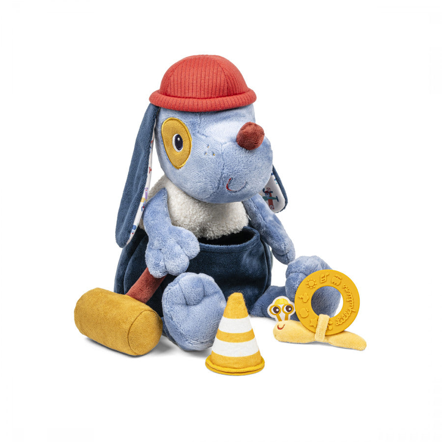 Peluche d'activités - Jules le chien bricoleur – La picorette