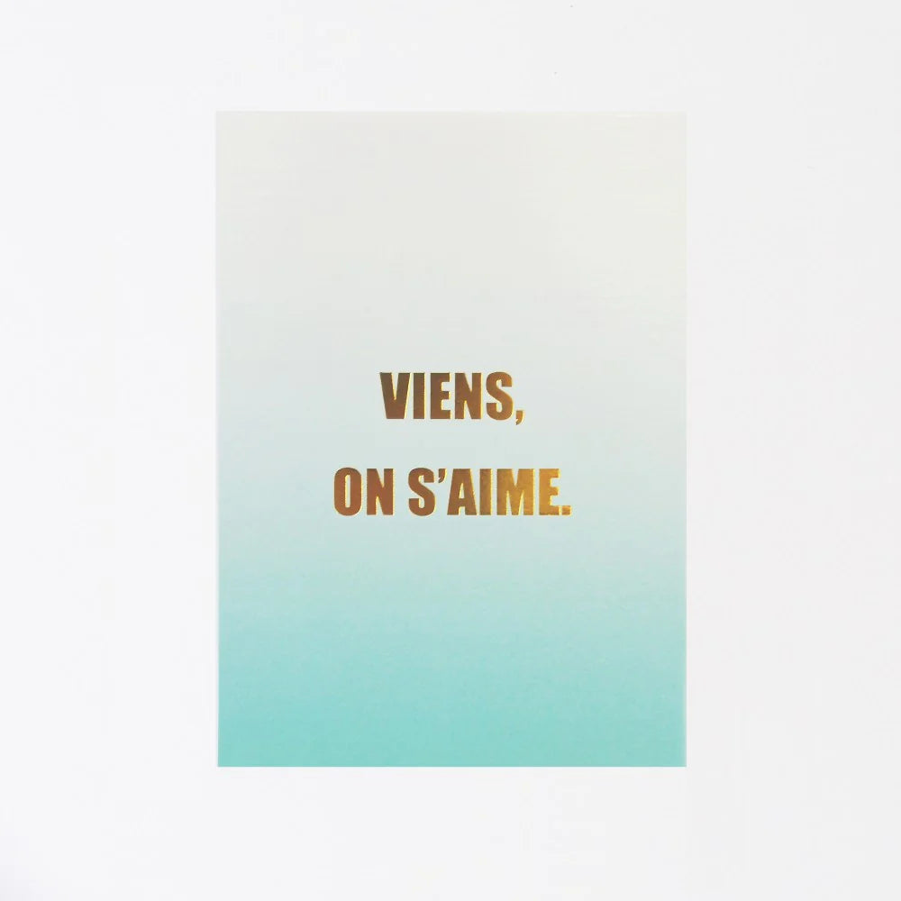 Carte - Viens on s'aime – La picorette