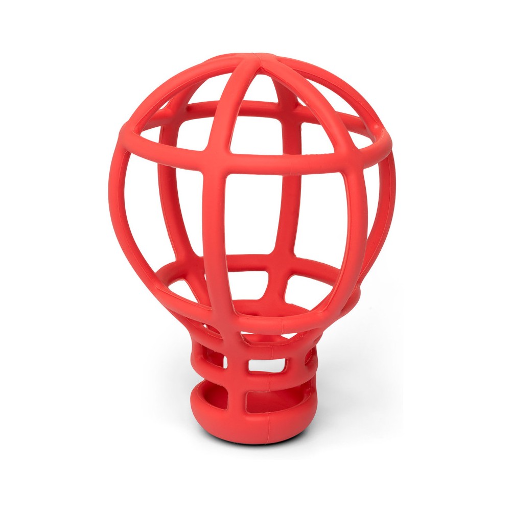 Hochet montgolfière orange en silicone – La picorette